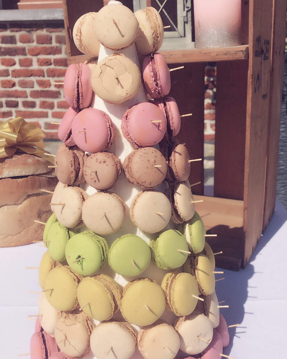 Cone macarons 50 pièces | Maison Lesage Mouvaux